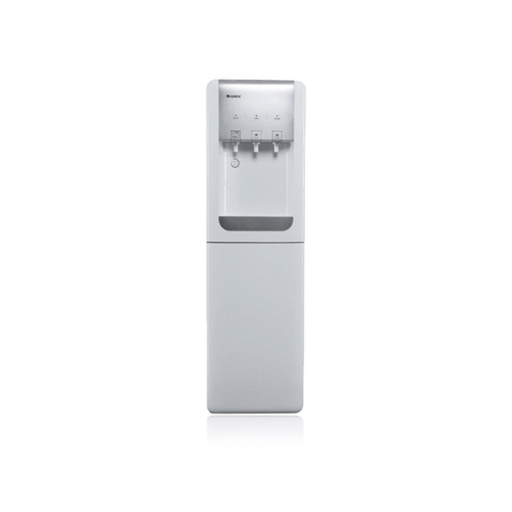 Gree, Water Dispenser White & Silver With Refrigerator