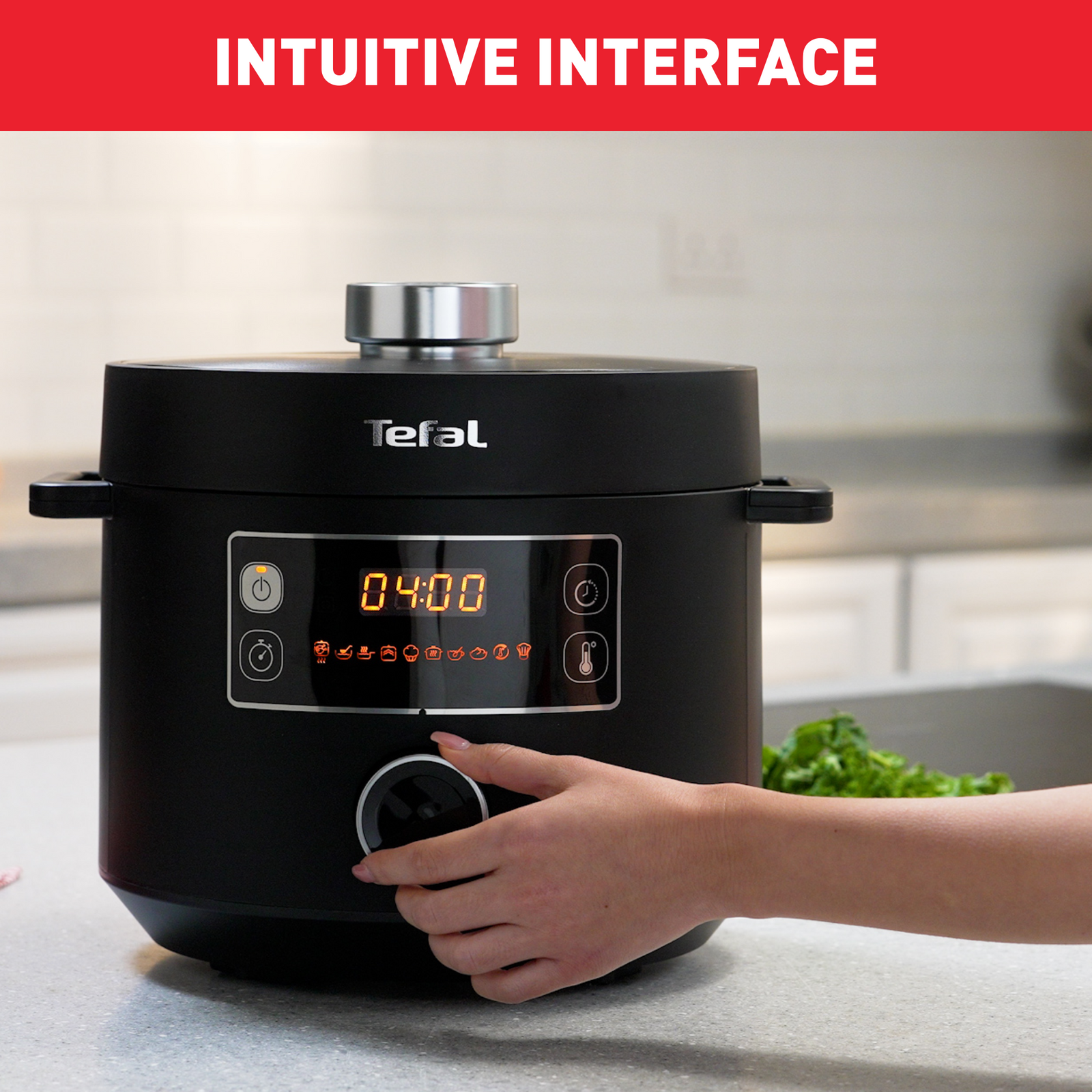 Tefal, Cy754830 Electric Pressure Cooker Turbo Cuisine